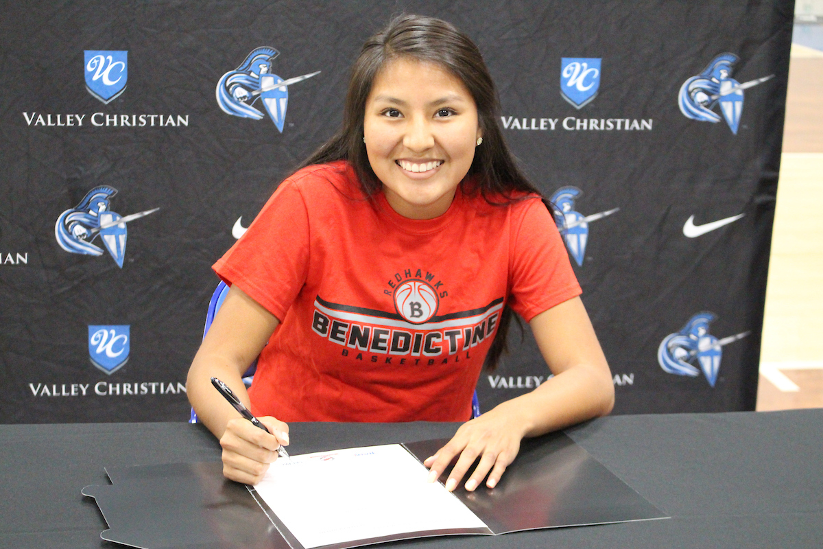 Anna Gorman '18 signs with Benedictine - Valley Christian Schools